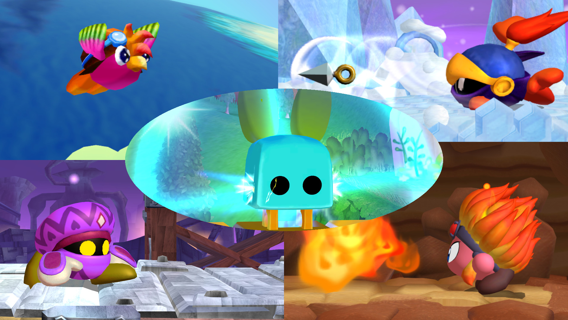 KSA Enemy Pack Mod for Kirby's Return to Dream Land | KRtDL Mods
