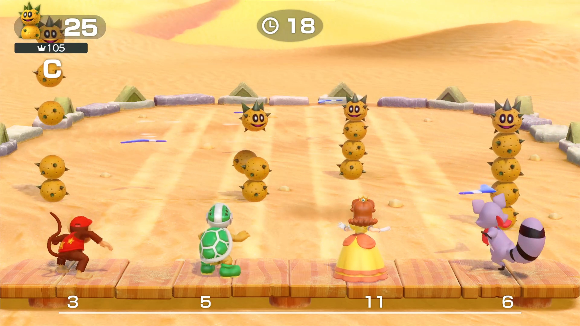 Rambley the raccoon Mod for Super Mario Party | SMP Mods