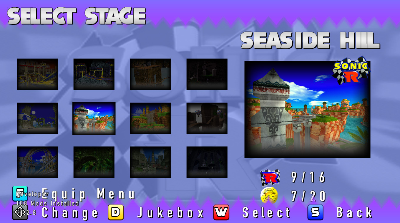 Sonic R Theme (Complete) Mod for Sonic World DX | SWDX Mods