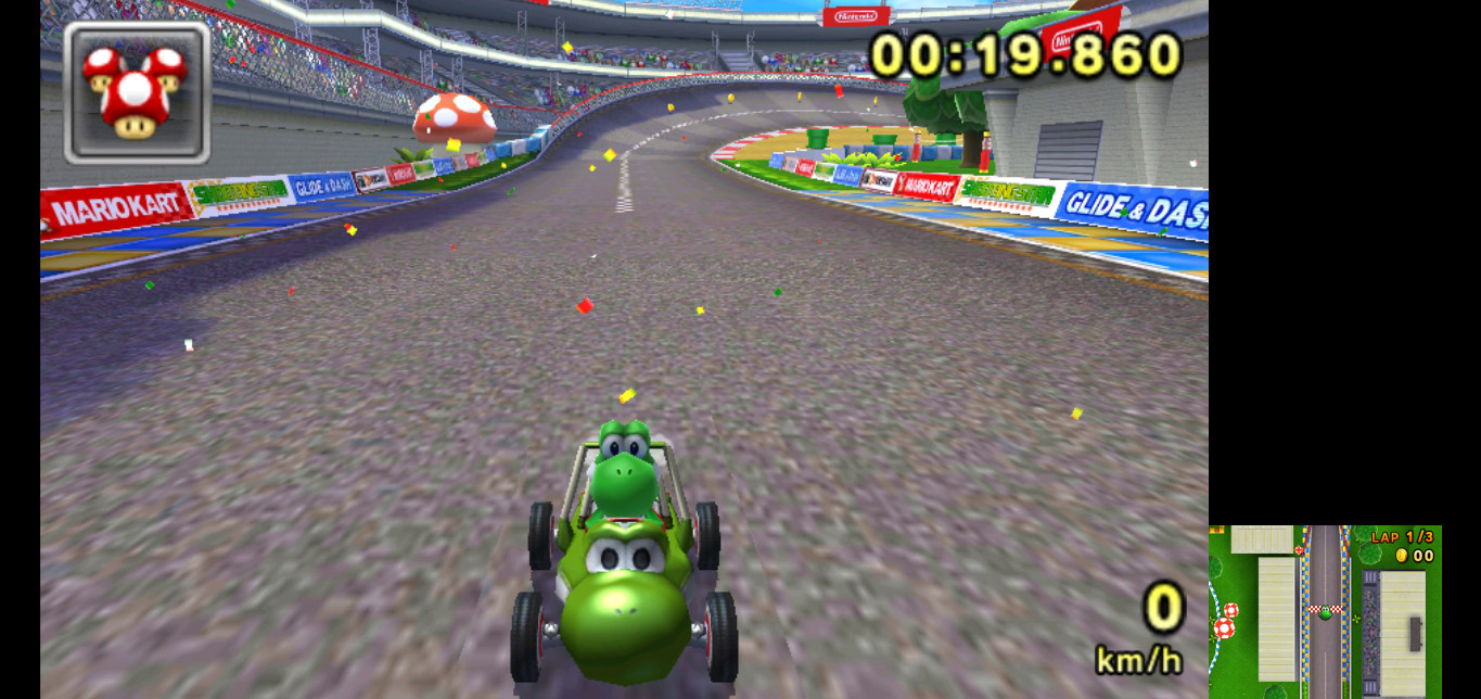 Turbo Yoshi (MKDD PORT) Mod for Mario Kart 7 | MK7 Mods