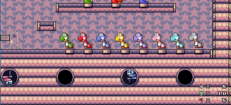 yoshi's island style yoshi Mod for Super Mario Bros. X | SMBX Mods