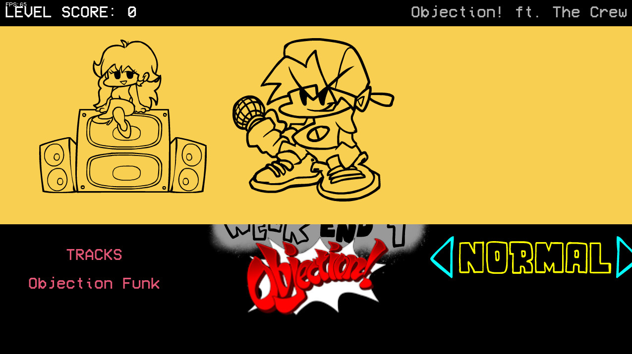 Objection Funk! Mod for Friday Night Funkin' | FNF Mods