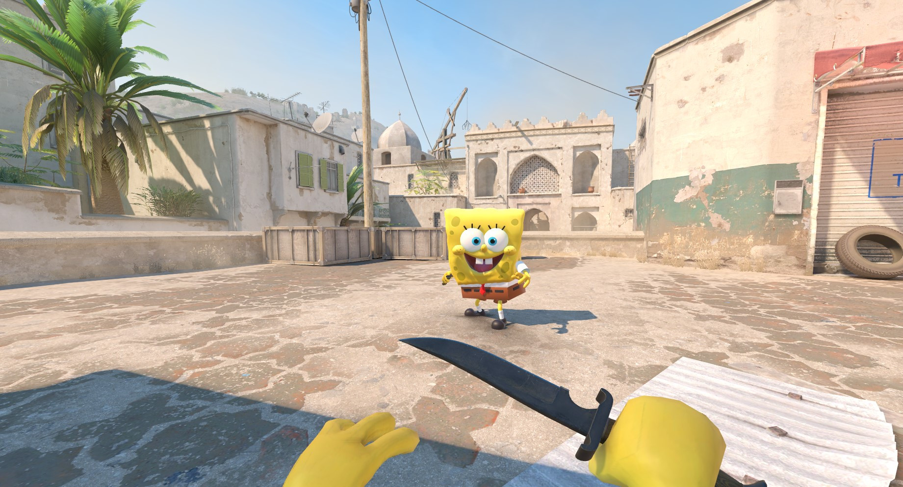 Spongebob Player Model Mod for Counter-Strike 2 | CS2 Mods