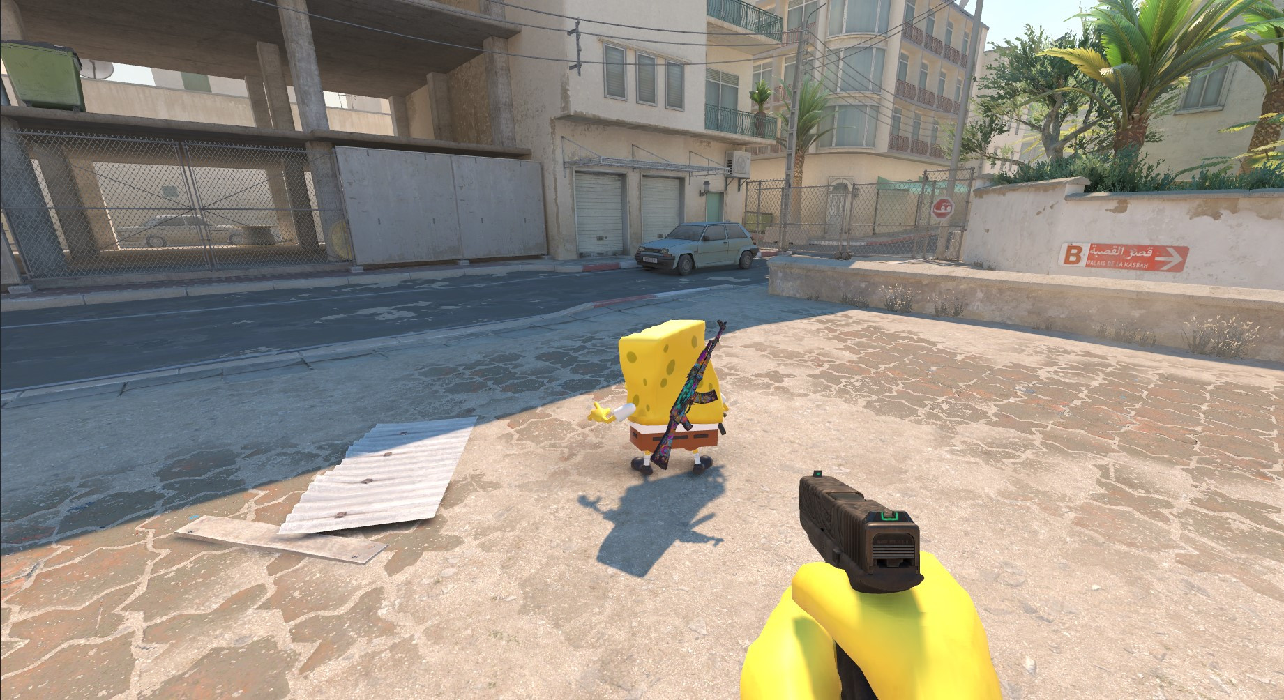 Spongebob Player Model Mod for Counter-Strike 2 | CS2 Mods
