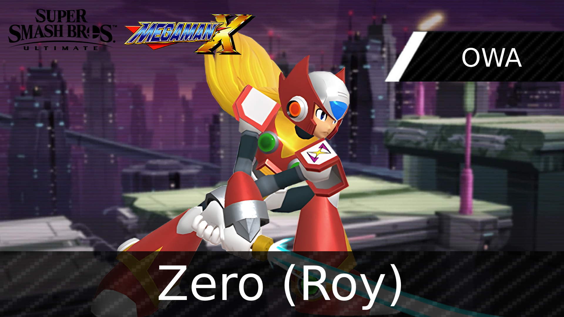 Zero (MMX) Mod for Super Smash Bros. Ultimate | SSBU Mods