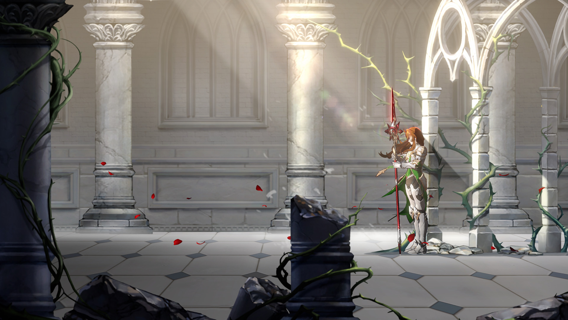 Blonde Hair & Green Armor Argenti Mod for Honkai Star Rail | HSR Mods