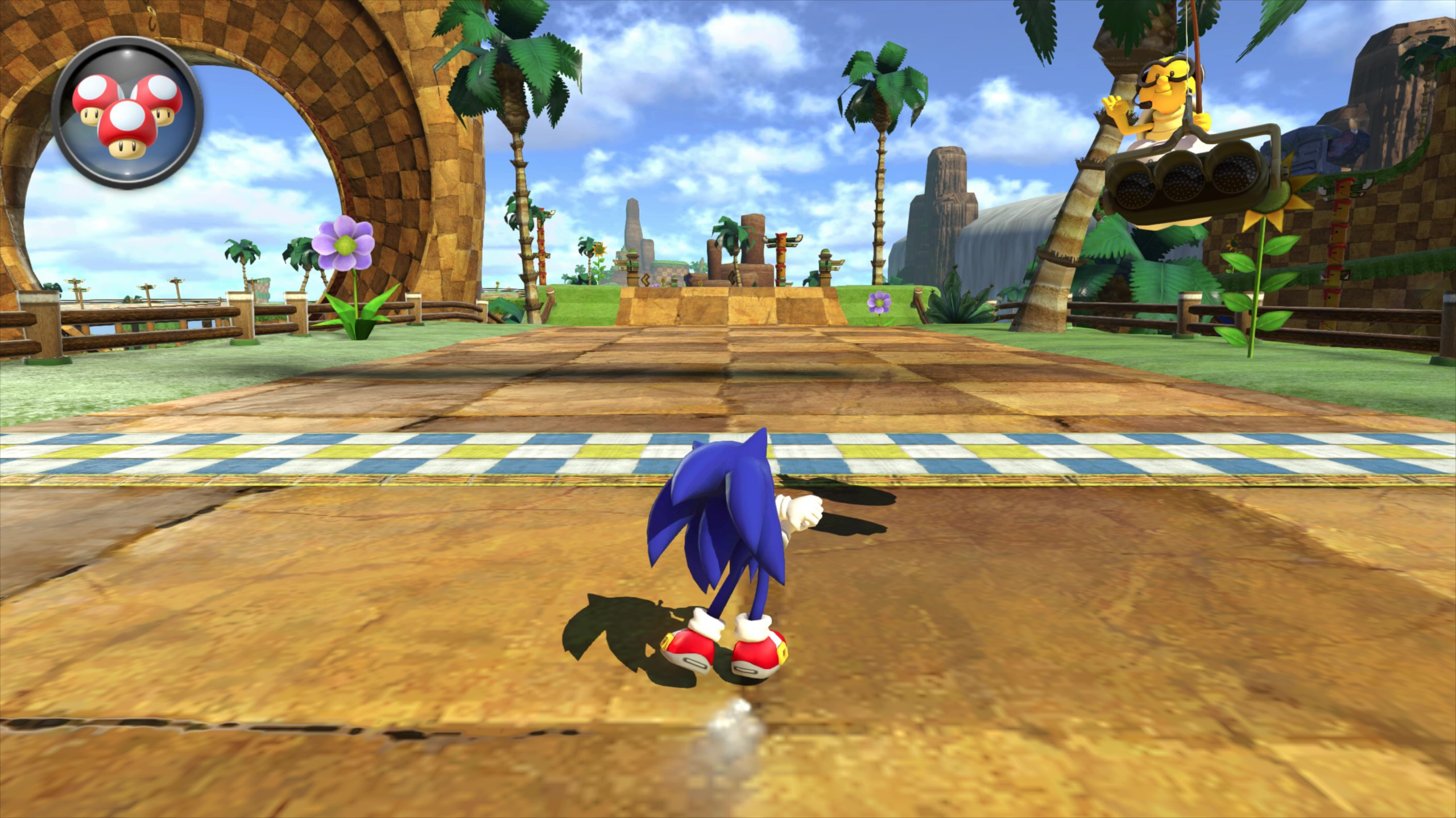 Sonic On Foot Mod for Mario Kart 8 Deluxe | MK8D Mods