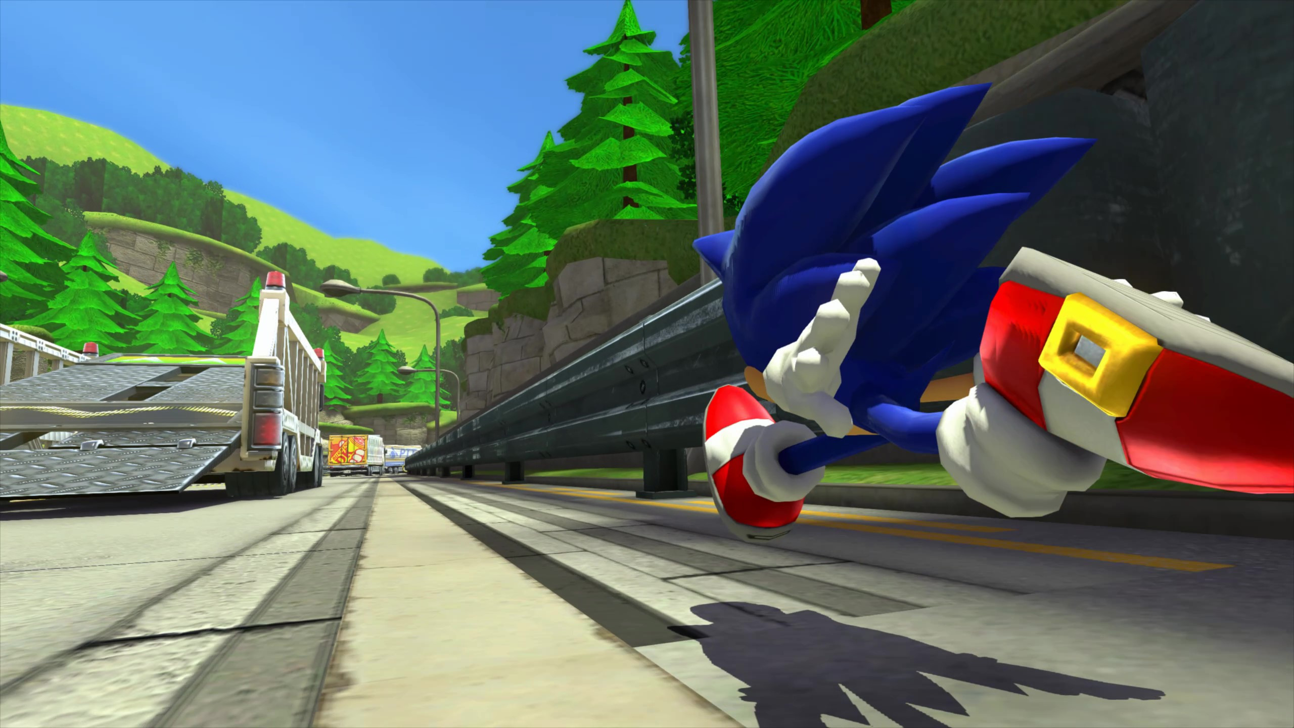 Sonic On Foot Mod for Mario Kart 8 Deluxe | MK8D Mods