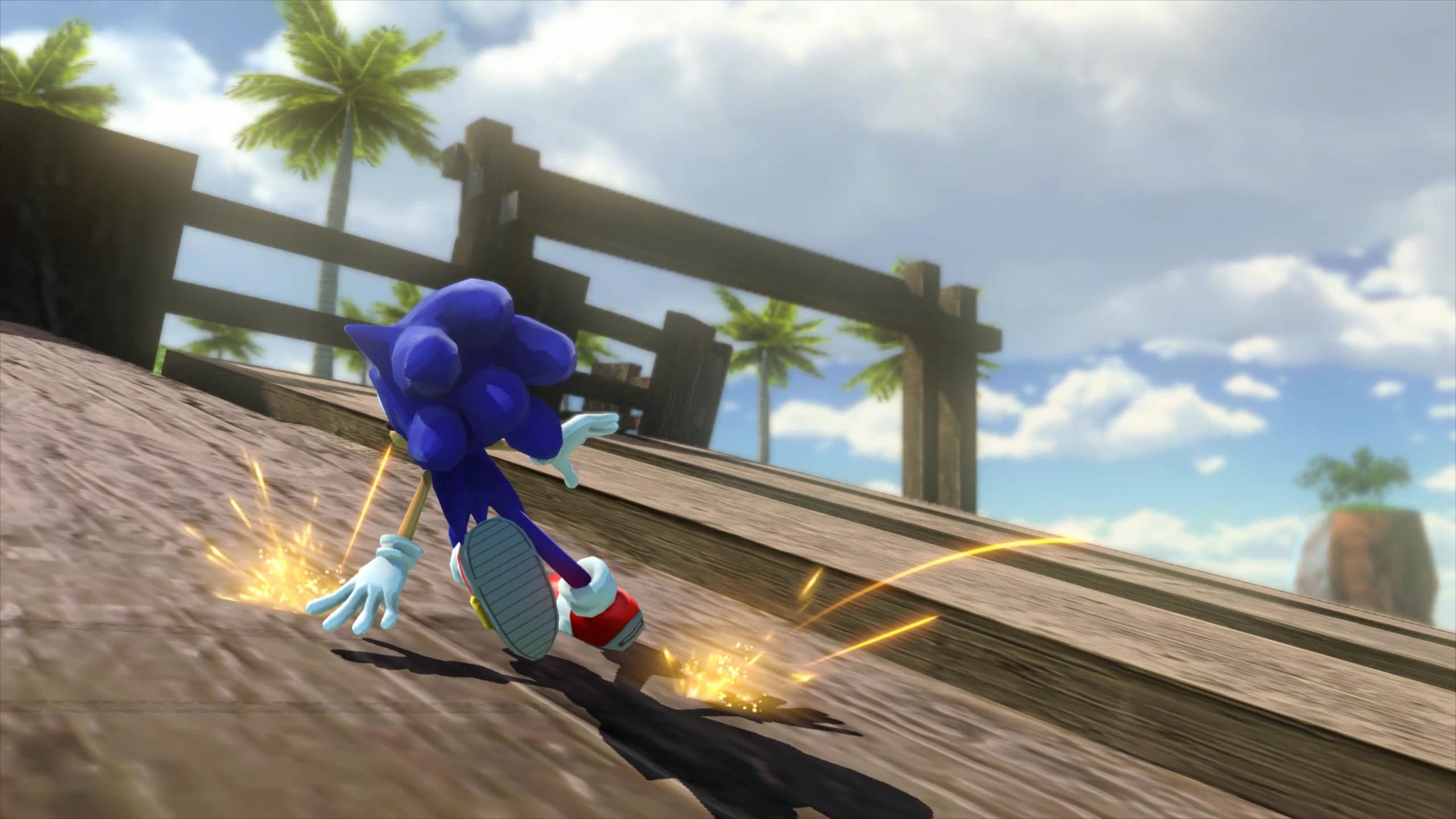 Sonic On Foot Mod for Mario Kart 8 Deluxe | MK8D Mods