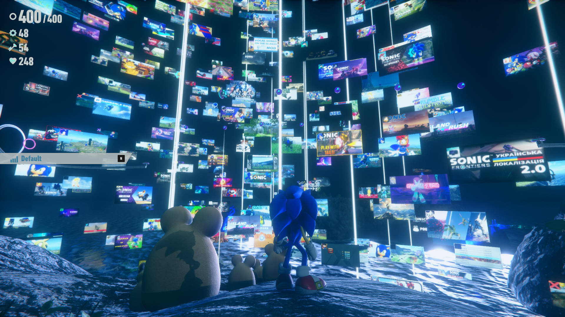 DevTools HEMS Easter Egg - Sonic's Birthday Mod for Sonic Frontiers ...