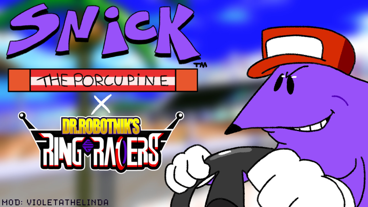 Snick The Porcupine in Ring Racers Mod for Dr. Robotnik's Ring Racers ...