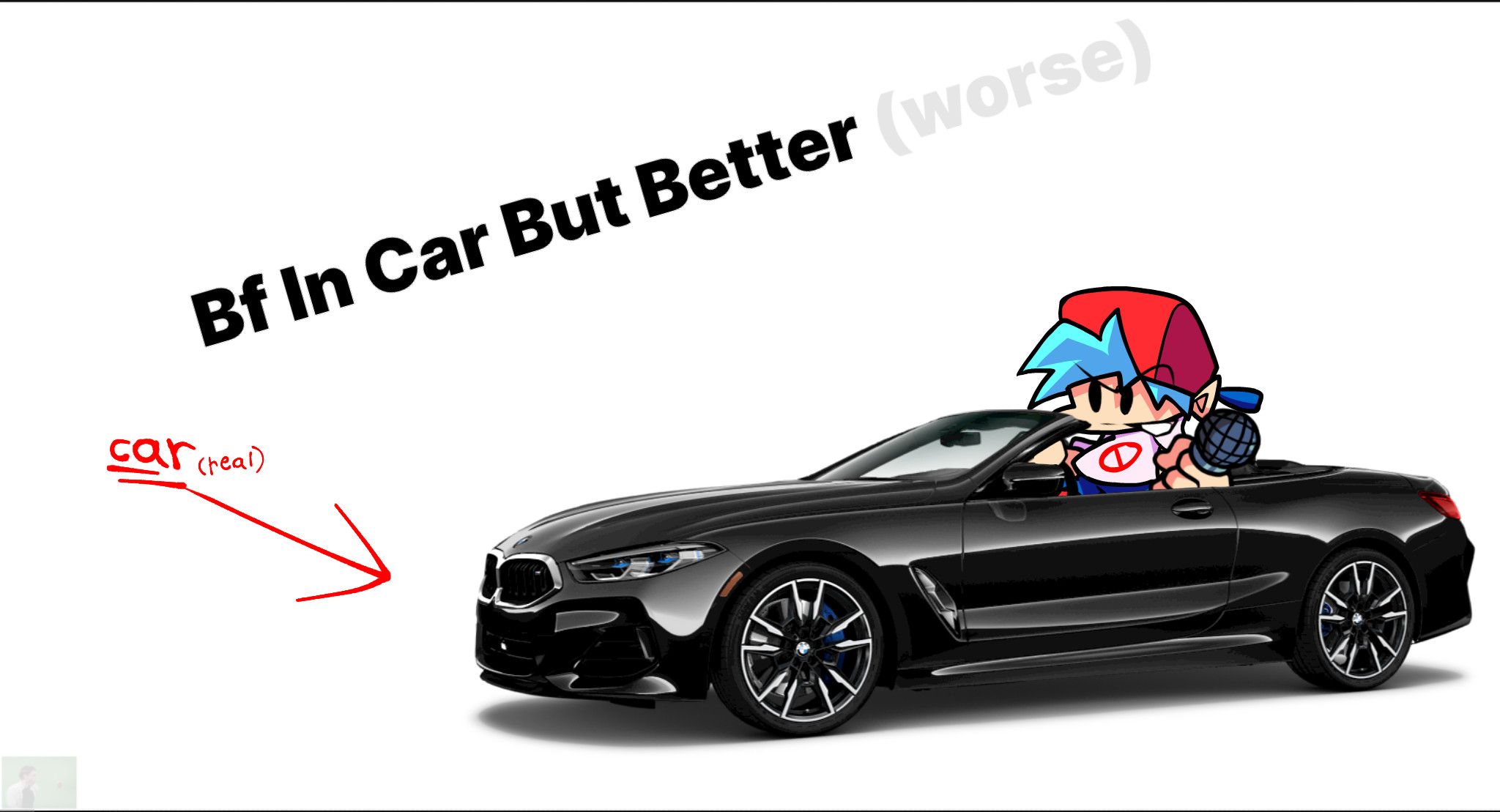 BF in A Car V2 Mod for Friday Night Funkin' | FNF Mods