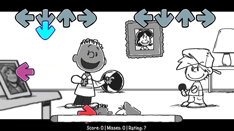 Funkin' Peanuts: Art Block Finished Chart Mod for Friday Night Funkin ...