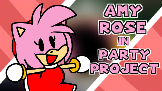 Amy Rose in Party Project Mod for Party Project | PProject Mods