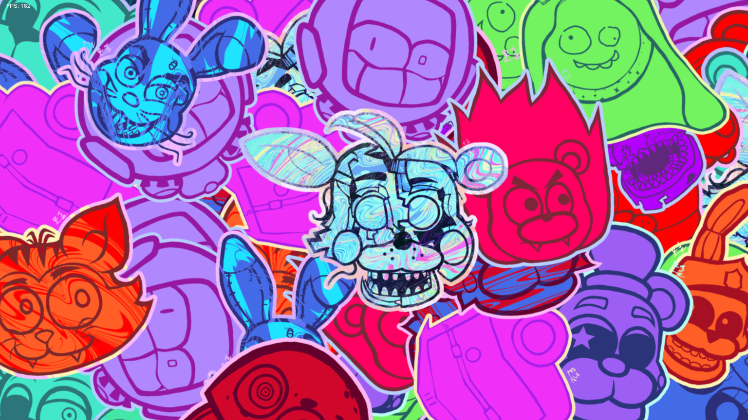 Forsaken AR Sticker Transition Mod WAVE 2 Mod for Friday Night Funkin ...