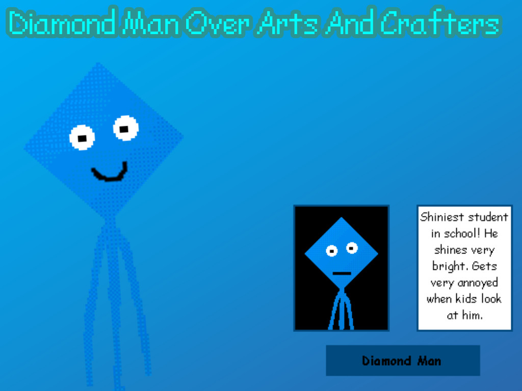 Diamond Man Over Arts And Crafters Baldi s Basics Mods