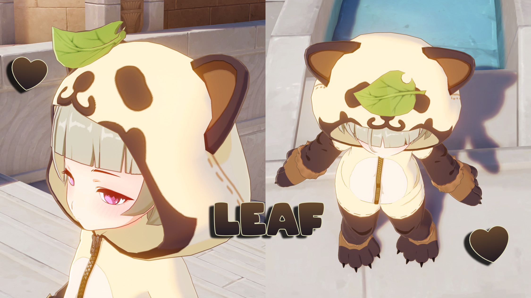 SAYU TANUKI ONESIE Mod for Genshin Impact | GI Mods