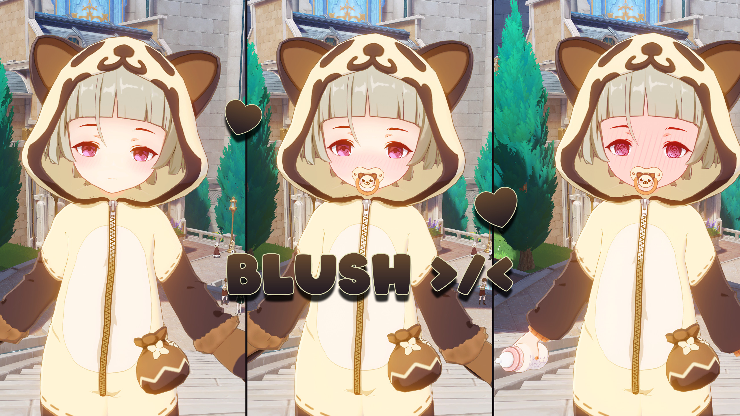 SAYU TANUKI ONESIE Mod for Genshin Impact | GI Mods