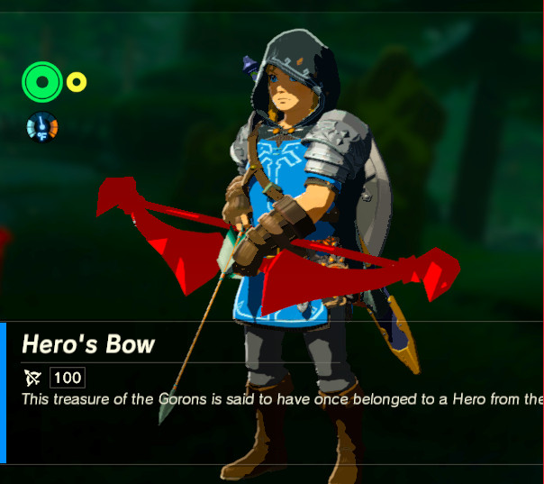 Hero's Bow (STANDALONE) Mod for The Legend of Zelda: Breath of the Wild ...