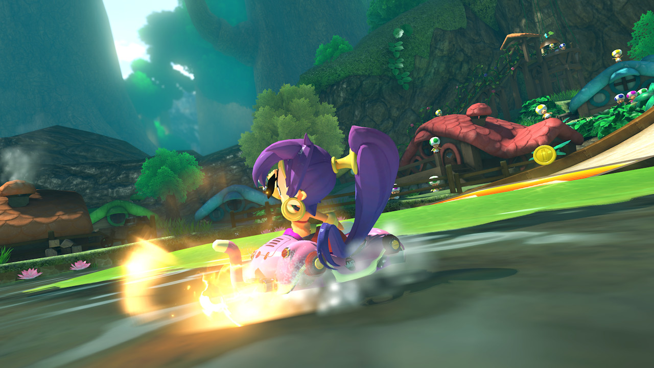 Shantae Mii Suit Mod for Mario Kart 8 Deluxe | MK8D Mods