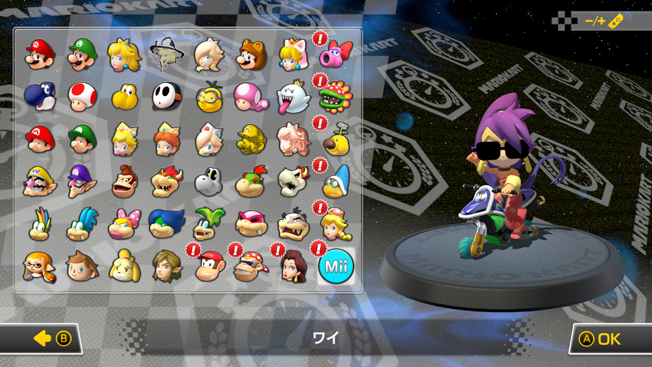 Shantae Mii Suit Mod for Mario Kart 8 Deluxe | MK8D Mods