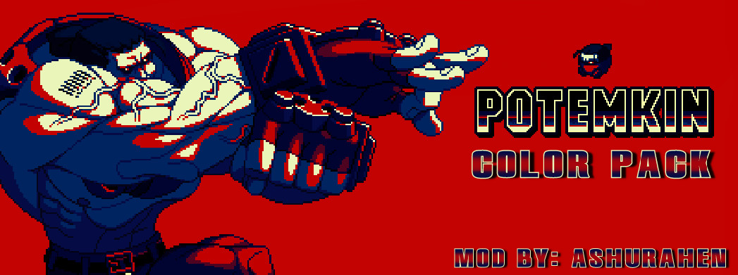 Potemkin Color Pack Mod for Guilty Gear XX Accent Core Plus R ...