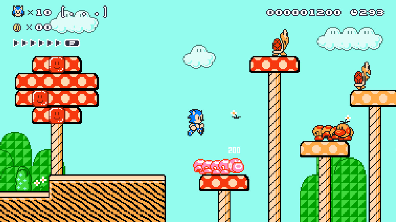 BJoji128: Sonic The Hedgehog Skin Pack! Mod for Super Mario Maker World ...
