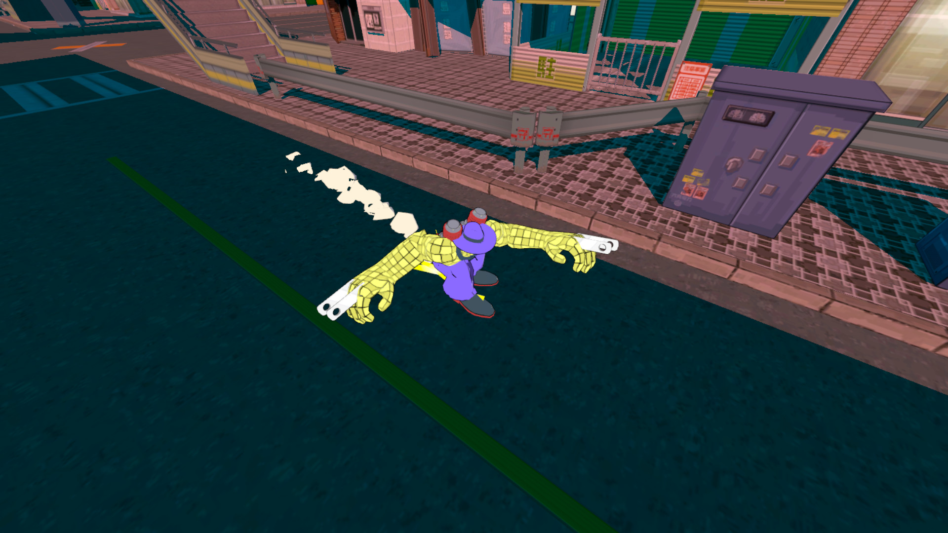 Grid (Lethal League Blaze) Mod for Bomb Rush Cyberfunk | BRC Mods