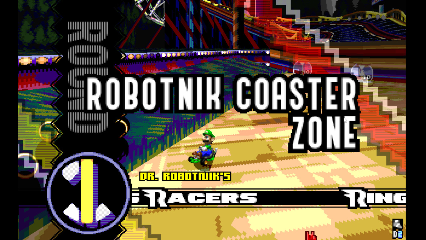 Luigi (Mario Kart 64 Sprite) Mod for Dr. Robotnik's Ring Racers | DRRR Mods