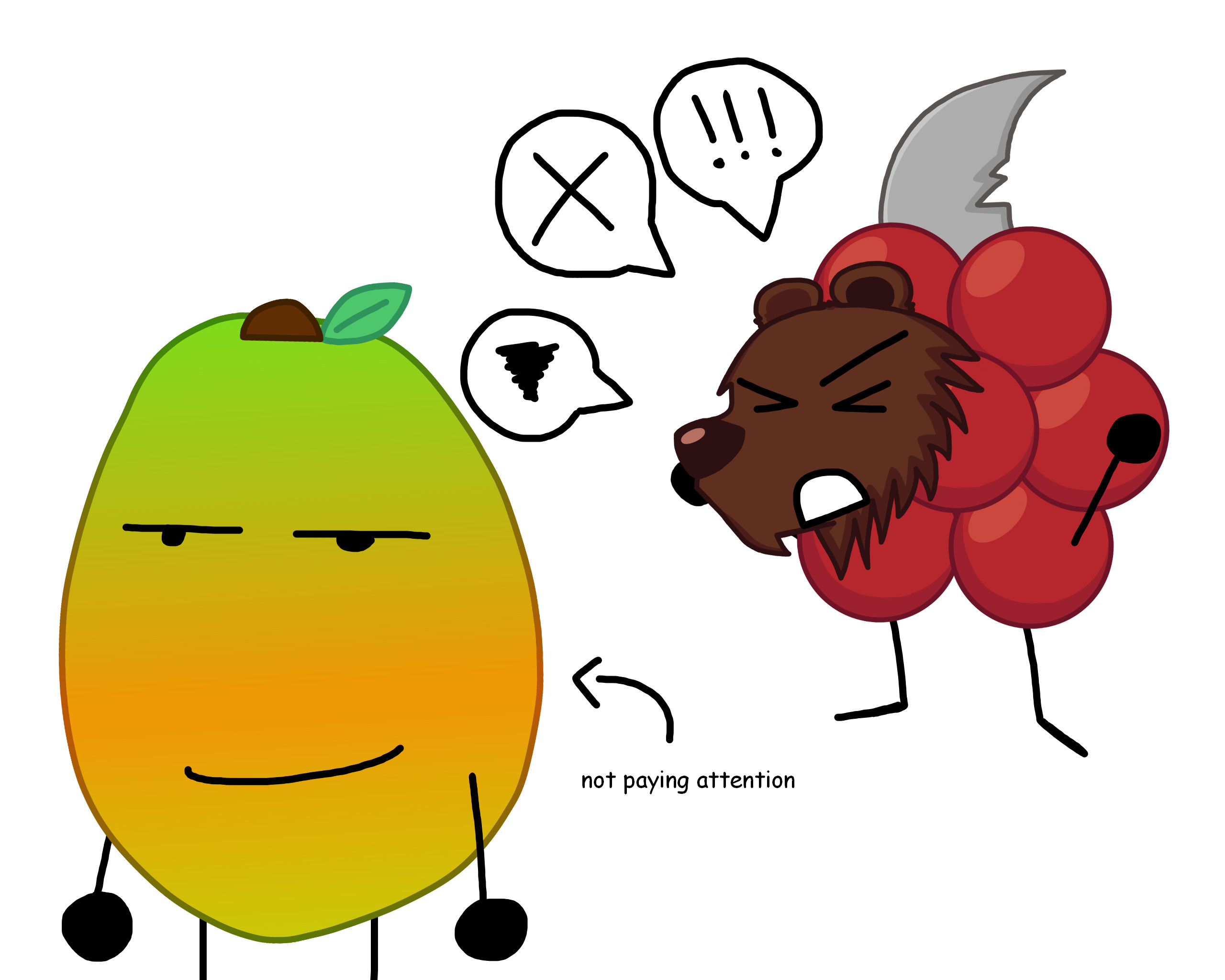 FNF Vs Mango (Excellent Entities FNF mod) Mod for Friday Night Funkin ...