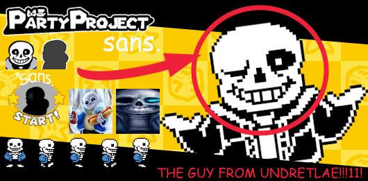 Sans Undertale (Character) Mod for Party Project | PProject Mods