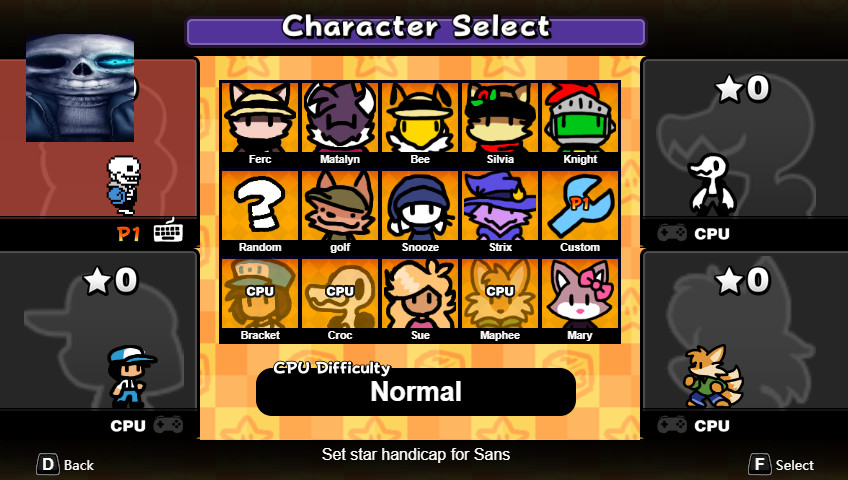 Sans Undertale (Character) Mod for Party Project | PProject Mods