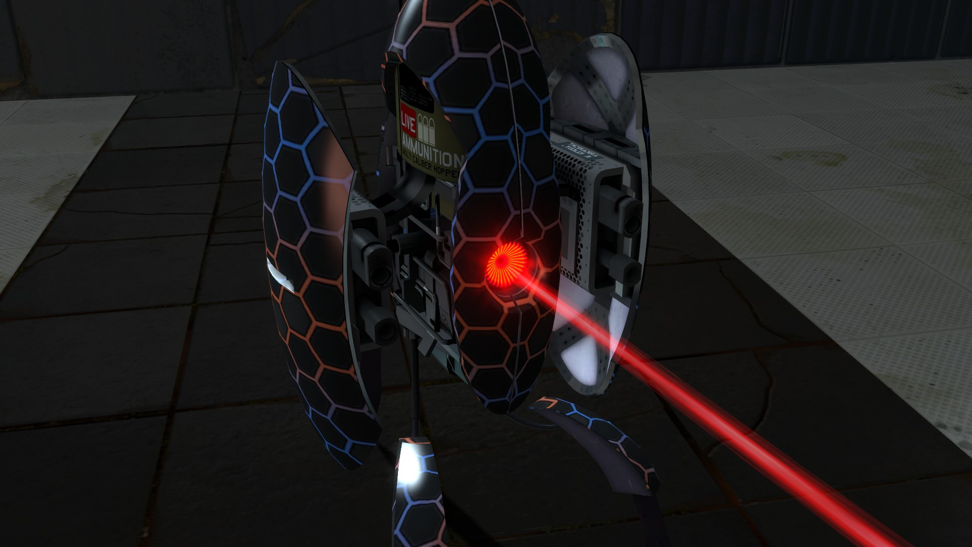 Hypergon Turret Mod for Portal 2 | P2 Mods