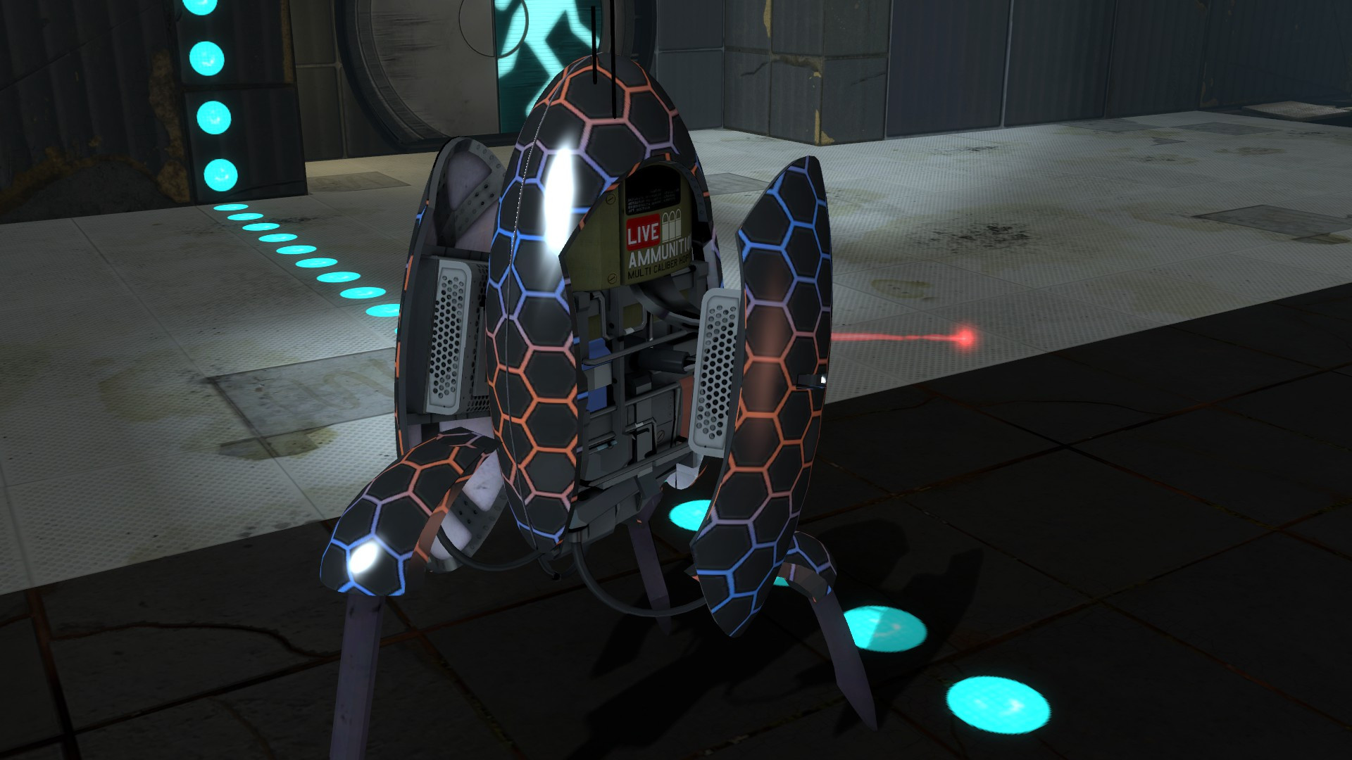 Hypergon Turret Mod for Portal 2 | P2 Mods