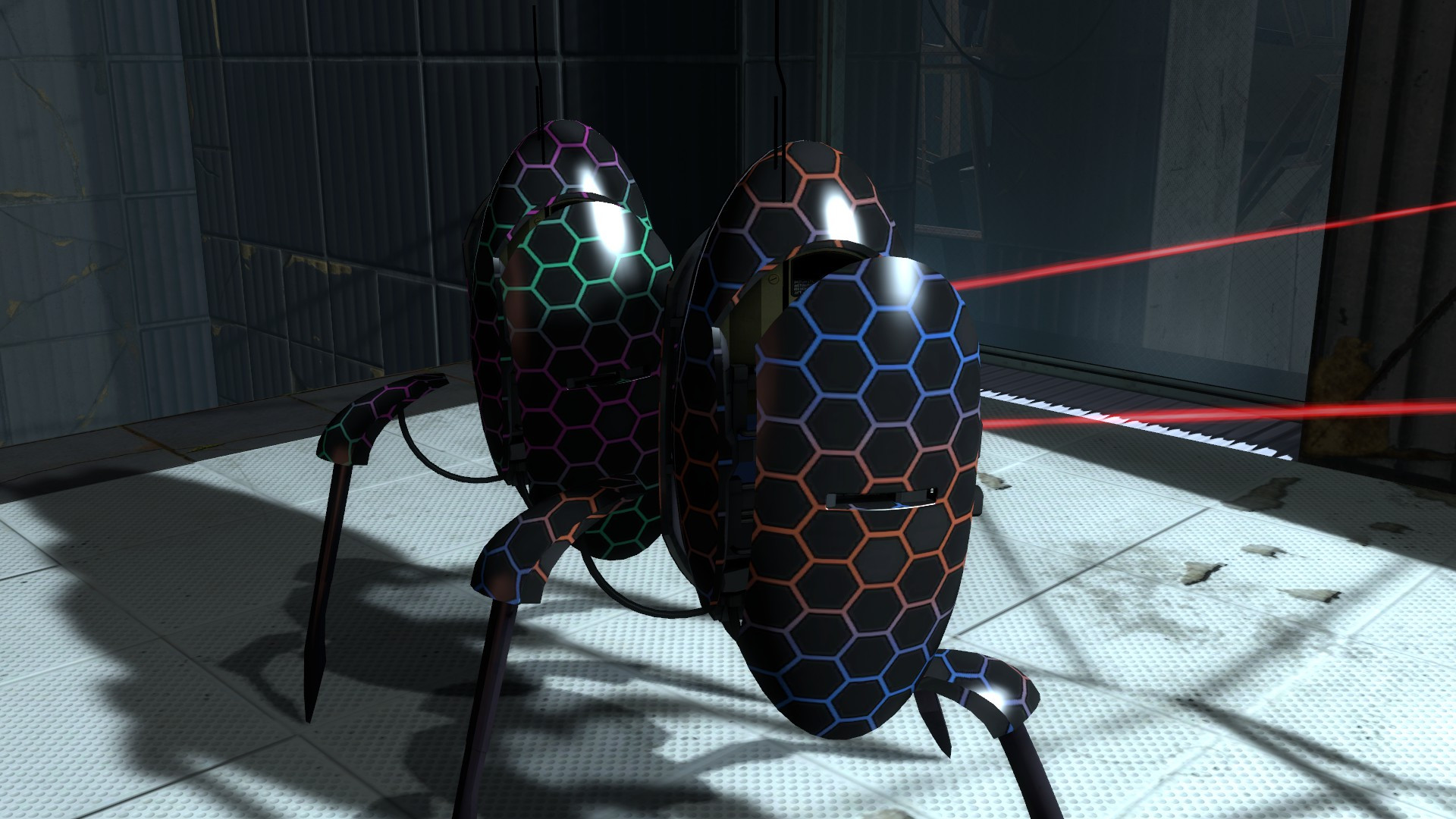 Hypergon Turret Mod for Portal 2 | P2 Mods