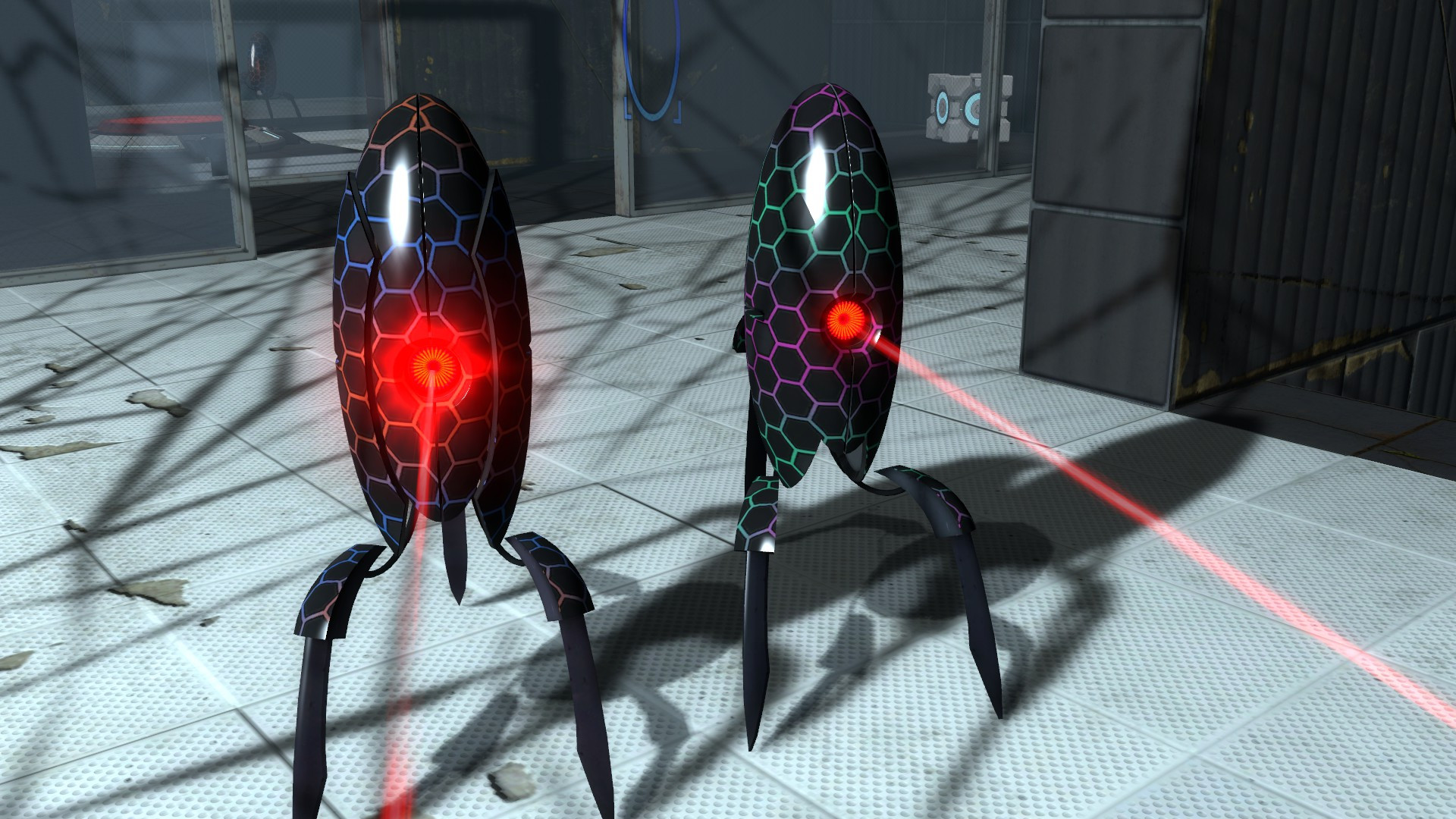 Hypergon Turret Mod for Portal 2 | P2 Mods