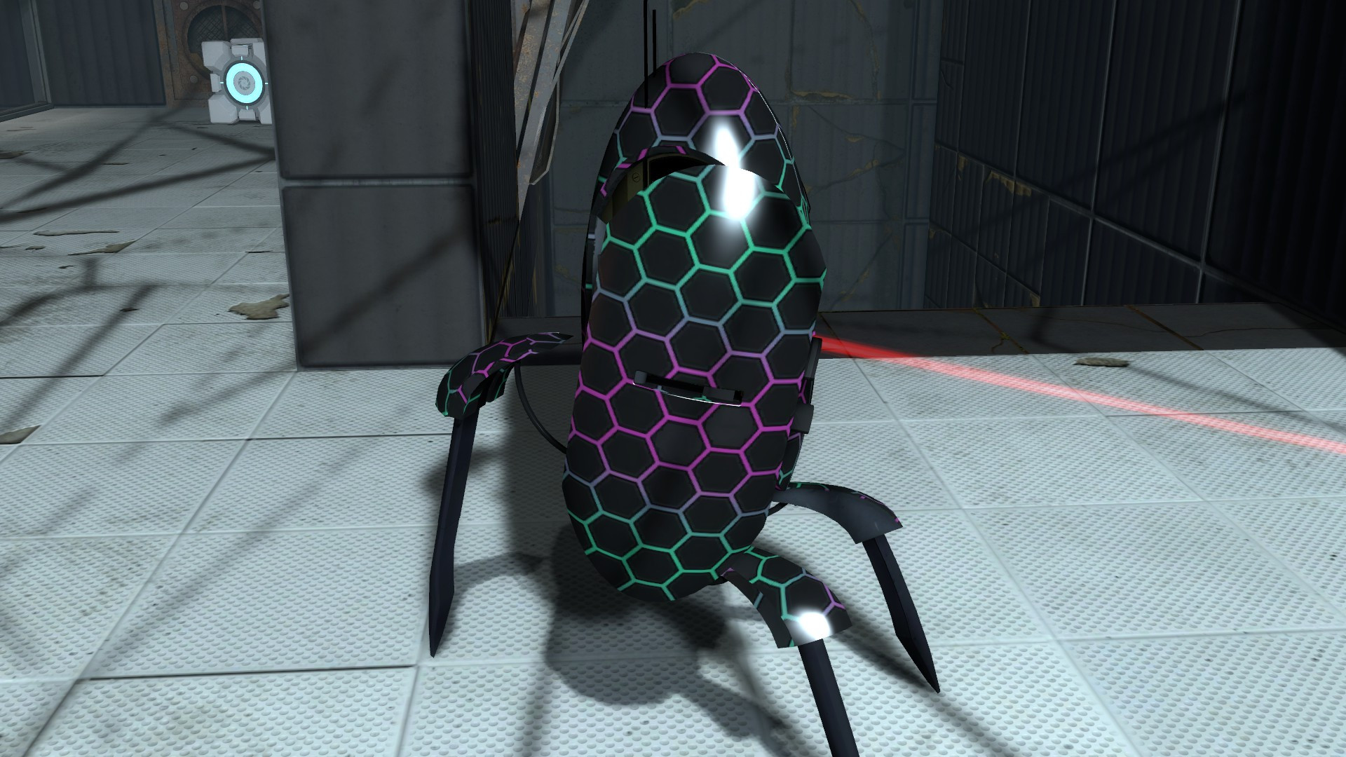Hypergon Turret Mod for Portal 2 | P2 Mods