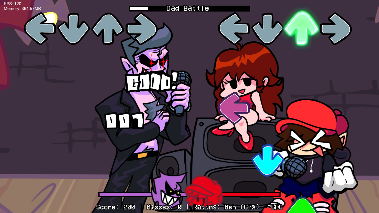 JoseDaBestGamer over Bf Skin! [DEMO] Mod for Friday Night Funkin' | FNF ...