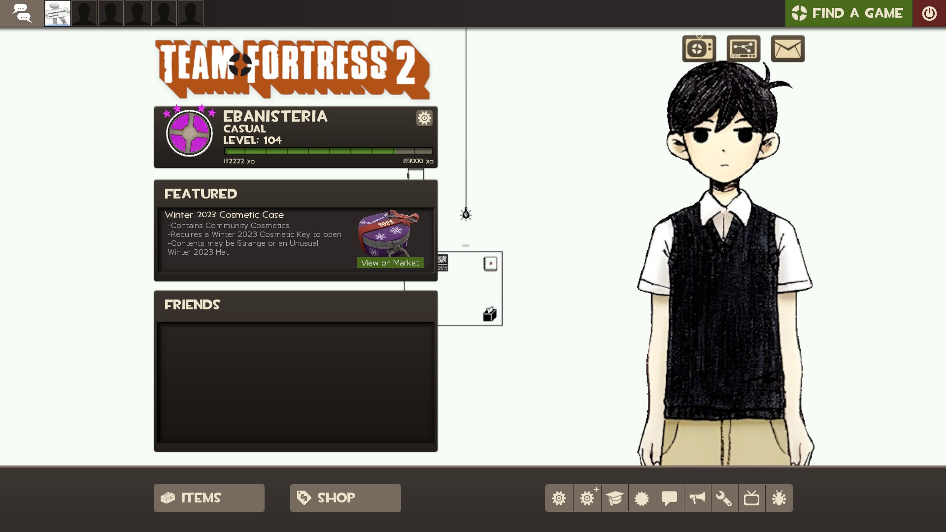 OMORI BACKGROUNDS & HUD ICONS Mod for Team Fortress 2 | TF2 Mods