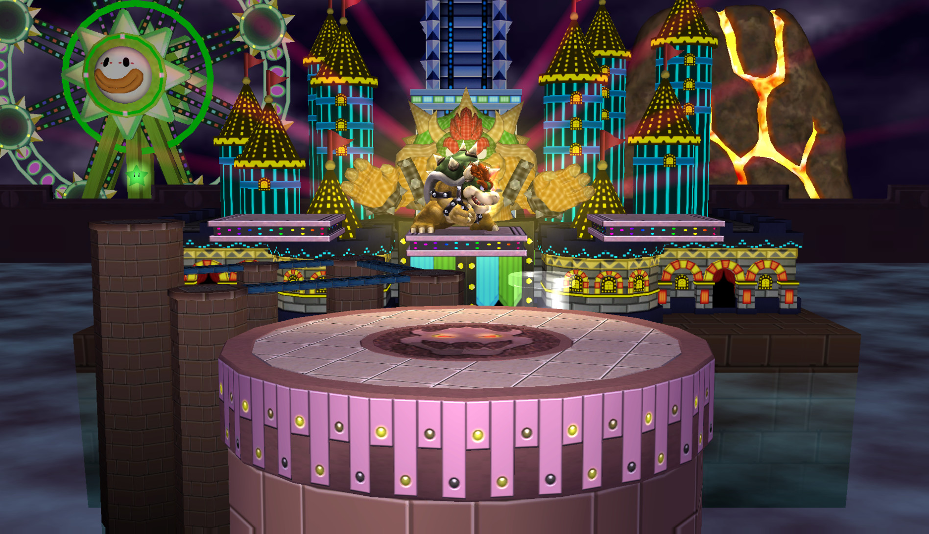 World Bowser V3 (P+ Bowser's Castle 1:1) Mod for Super Smash Bros ...