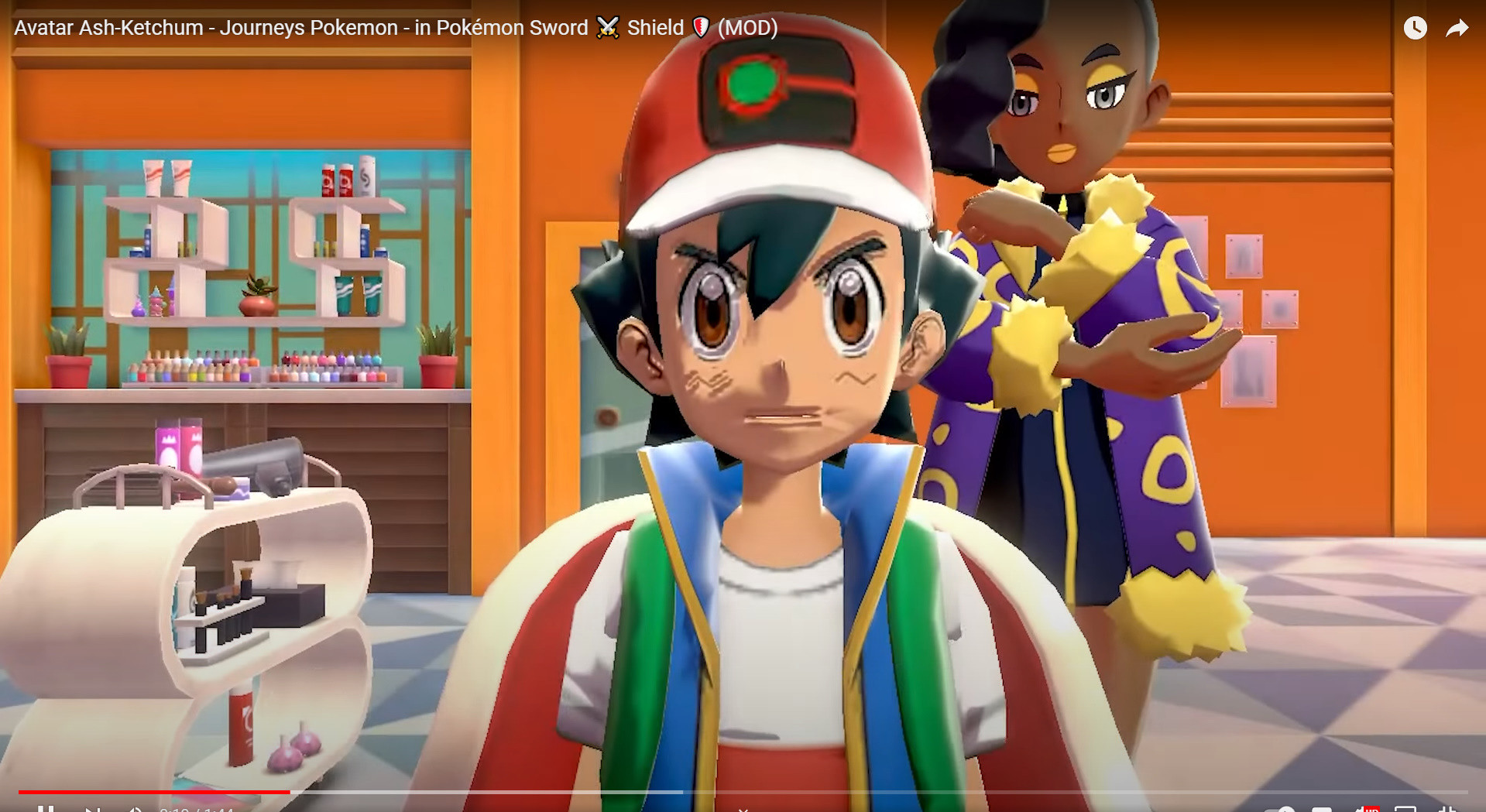 Avatar Ash-Ketchum - Journeys Pokemon Mod for Pokemon Sword & Shield ...