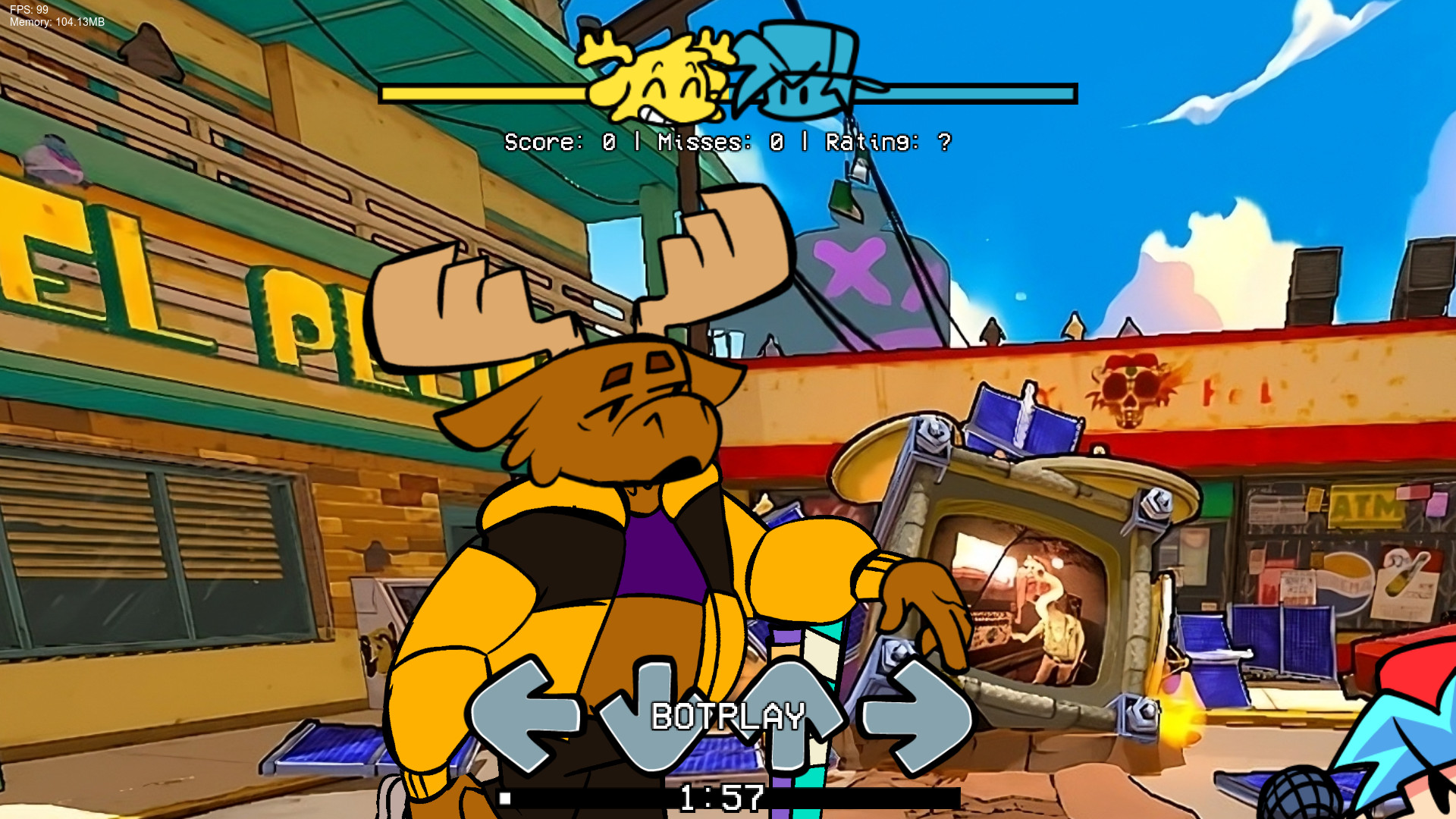 Versus Moose [CANCELLED] Mod for Friday Night Funkin' | FNF Mods