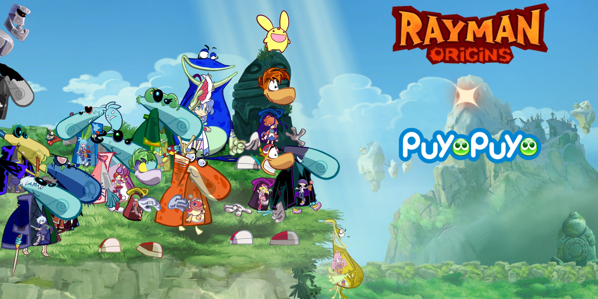 Rayman Origins Characters