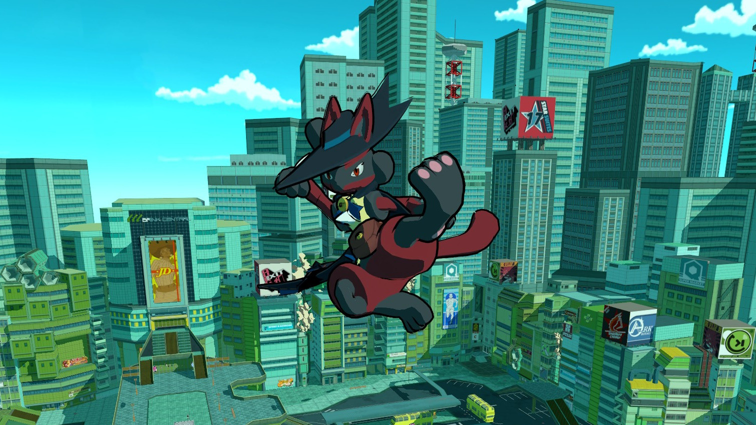 Lucario (Costume Party Style) Mod for Bomb Rush Cyberfunk | BRC Mods