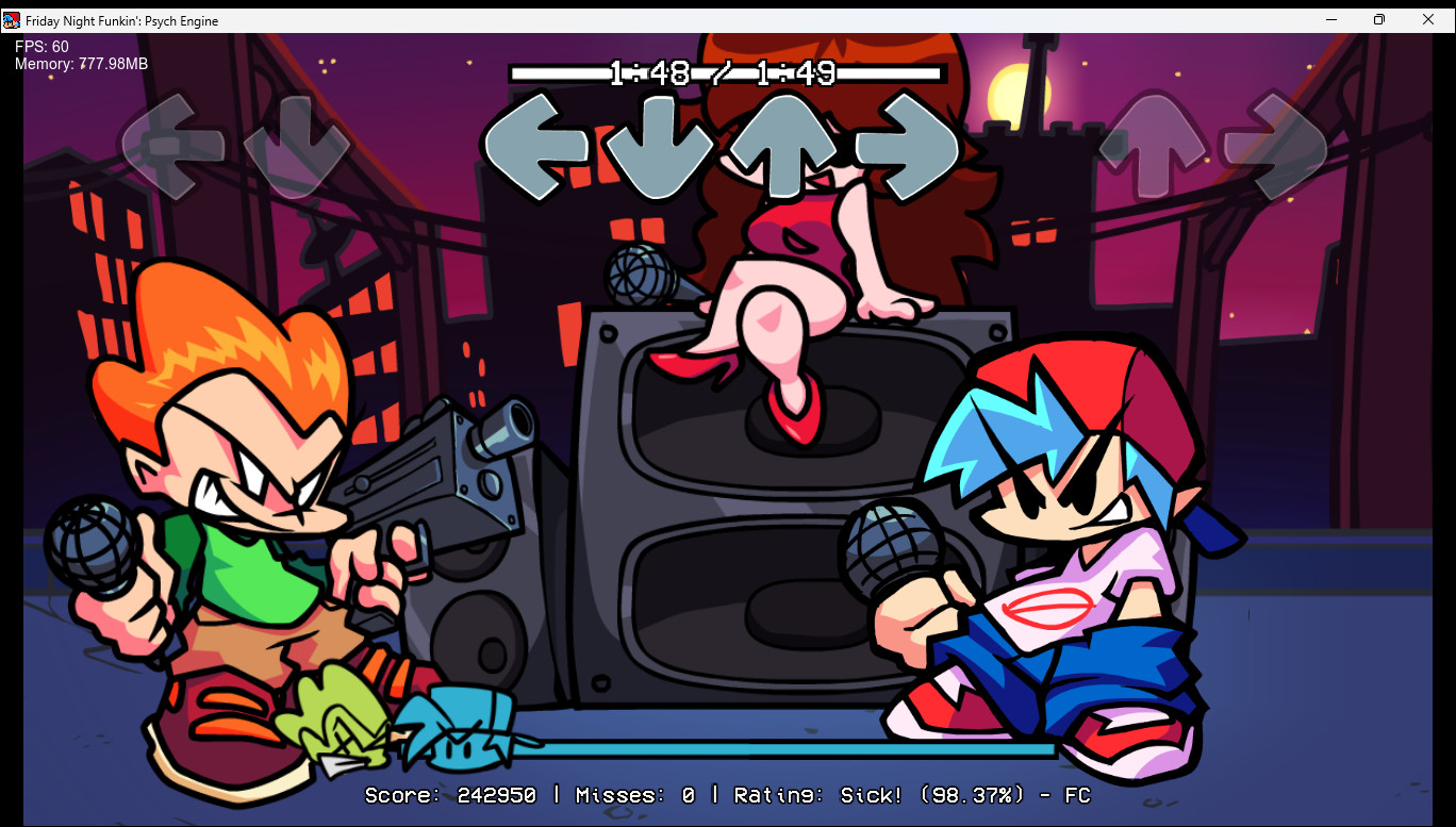 pico erect but pico doesn't get a turn Mod for Friday Night Funkin' | FNF Mods