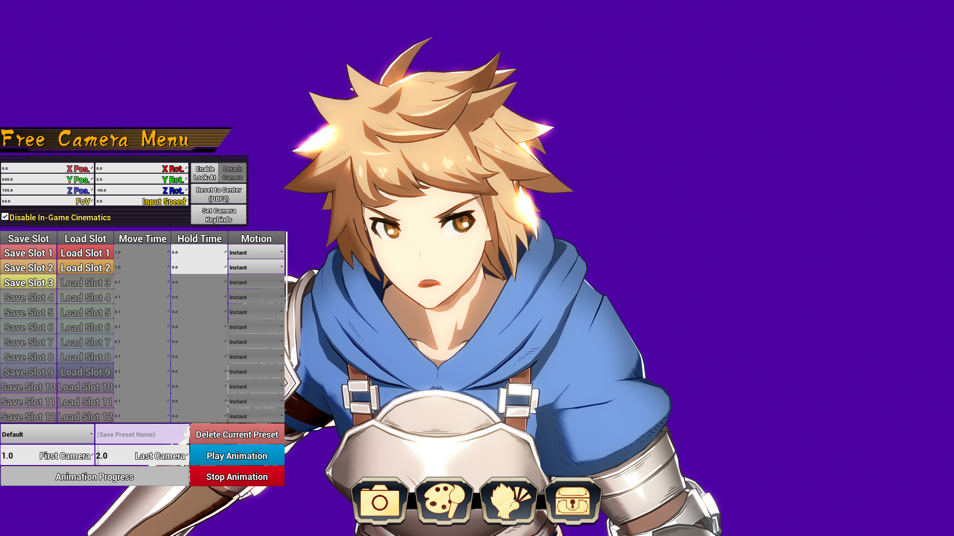 Ultima's Free Camera Mod for Granblue Fantasy Versus: Rising | GB ...