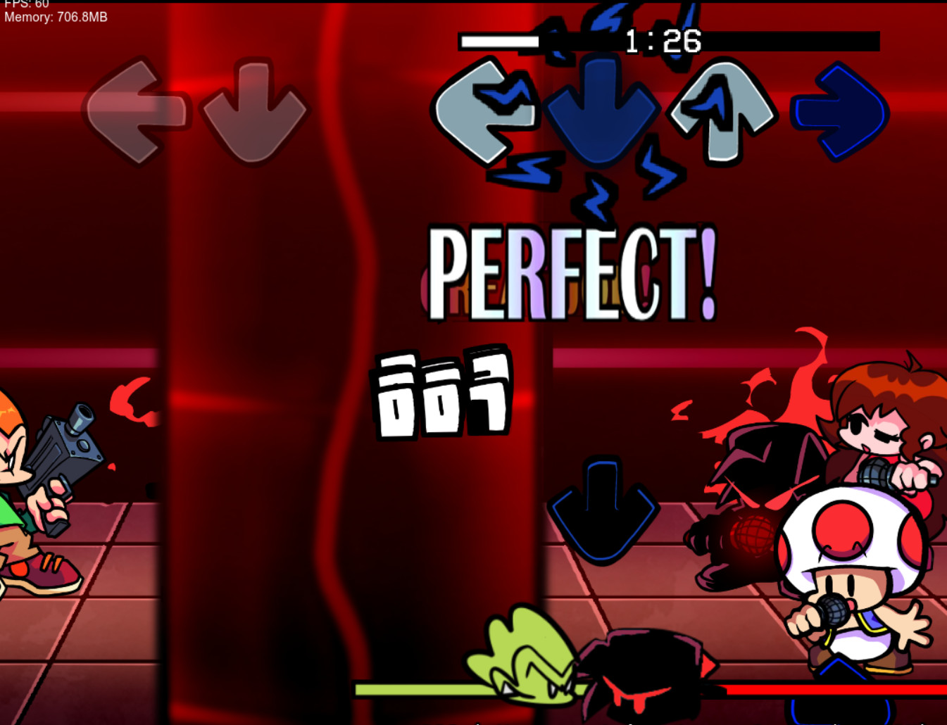 red nightmare bf Mod for Friday Night Funkin' | FNF Mods