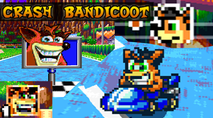 Crash Bandicoot - CNK Mod for Dr. Robotnik's Ring Racers | DRRR Mods