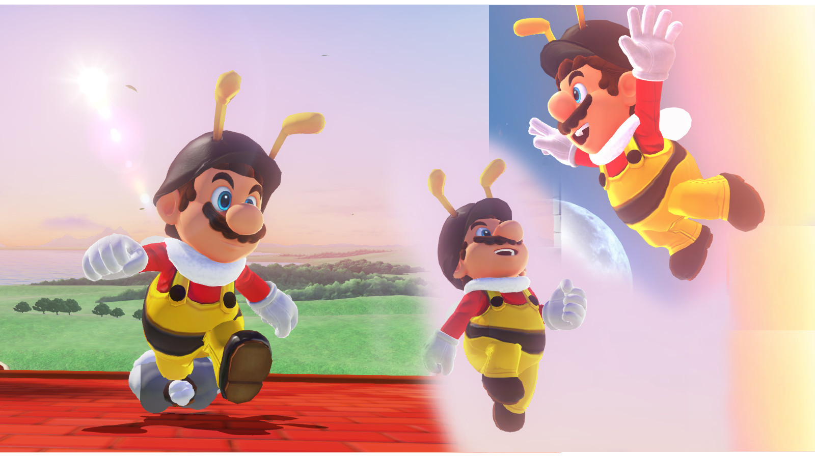 Bee Power-Up Outfit Mod for Super Mario Odyssey | SMO Mods