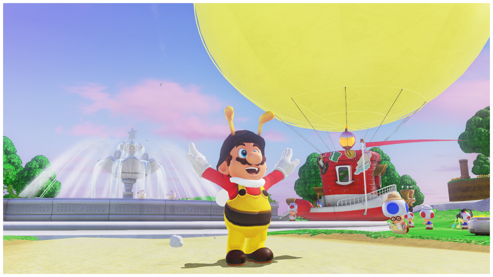 Bee Power-Up Outfit Mod for Super Mario Odyssey | SMO Mods